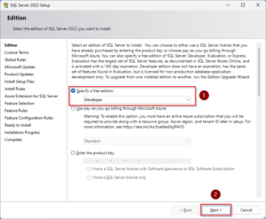 How to Install SQL Server Developer Edition